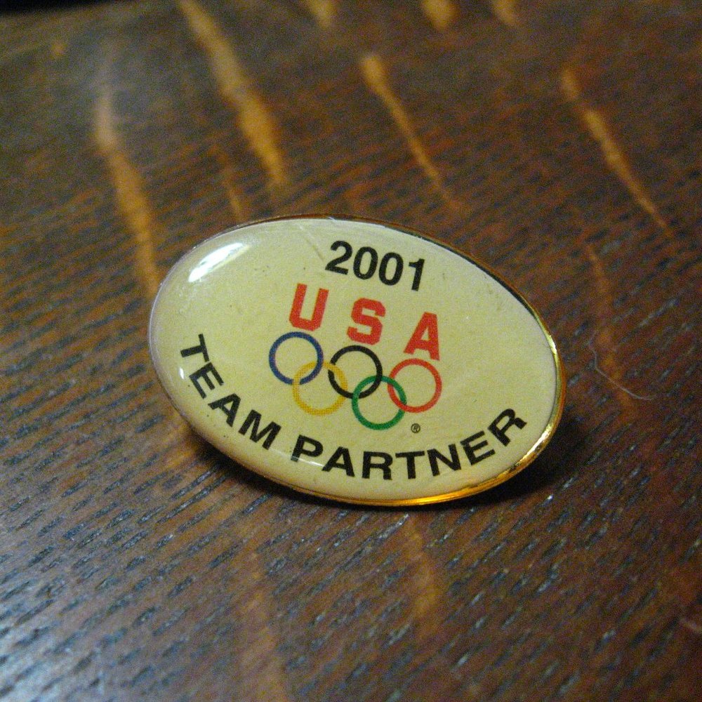 Team Usa 2001 Olympic Games Lapel Pin - Gem